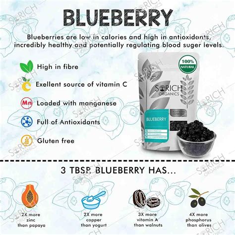 Buy Dried Blueberries Online In India — Sorich