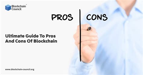 ultimate guide to pros and cons of blockchain by rashmeet kaur