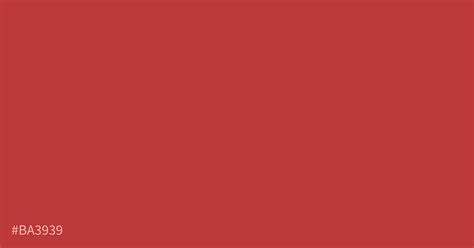 #ba3939 Hex Color (Shades & Complementary Colors)