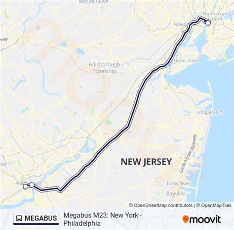Megabus Route Map