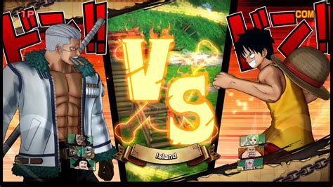 Smoker Vs Luffy Free Battle One Piece Burning Blood Youtube