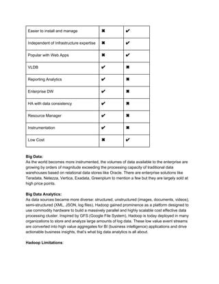 Choosing The Right Data Store PDF
