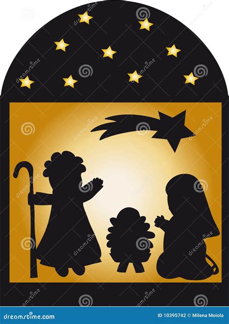 Geboorte Van Christus Stock Illustratie Illustration Of Ontwerp 10395742