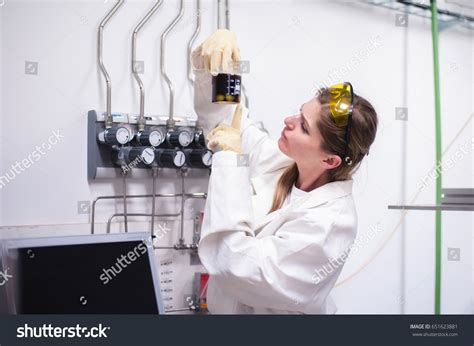 Girl Lab Stock Photo Edit Now 651623881