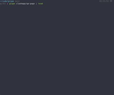 Grype A Vulnerability Scanner For Container Images And Filesystems
