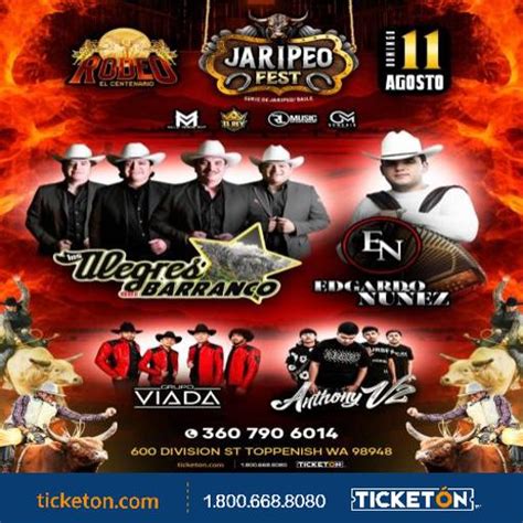 Compra boleto para ALEGRES DEL BARRANCO EDGARDO NUÑEZ en Rodeo El Centenario Ticketón