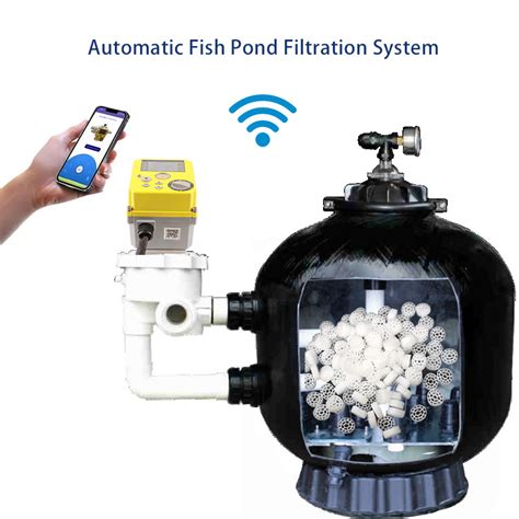 Newest Wifi Smart Koi Pond Filter Pond Garden Pressure Biological Filtration System Fully