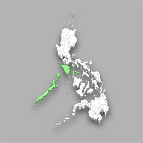 Premium Vector Mimaropa Region Location Within Philippines Map