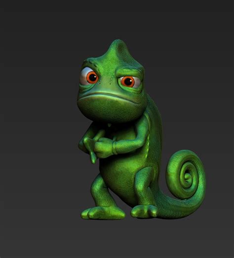 Archivo 3d Pascal Rapunzel 👾 ・diseño Imprimible En 3d Para Descargar・cults