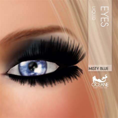 Second Life Marketplace Oceane Liquid Eyes Misty Blue