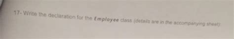 Solved Consider The Following Uml Chegg