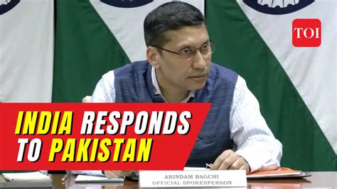 India Responds To Pakistan Pm Shehbaz Sharifs Call For Talks