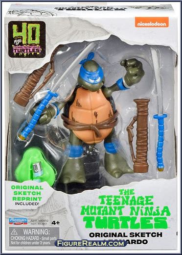 Original Sketch Leonardo Teenage Mutant Ninja Turtles Classic