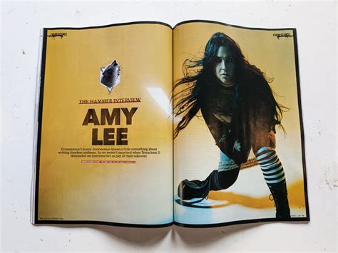 Metal Hammer Uk Magazine June 2023 Issue 374 Amy Lee Evanescence