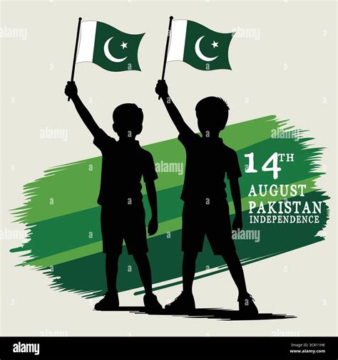 Celebrating Freedom August 14th Stock Vector Image And Art Alamy