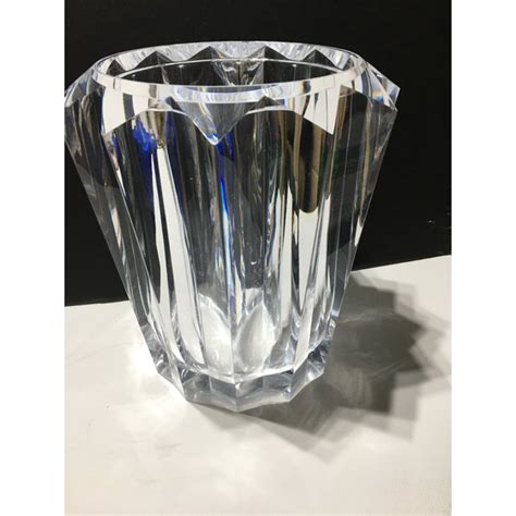 1990s Solid Plexiglass Wine Cooler Chairish