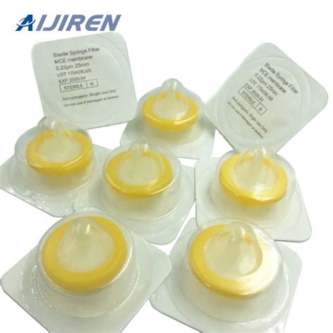 Sterile Syringe Filter For Lab Analysis Aijiren Vials For Hplc Gc