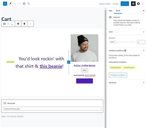 If The Customer Has A Specific Woocommerce Product In Cart Change The