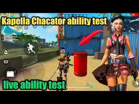 49 Hq Photos Free Fire Kapella Character Skill Free Fire New