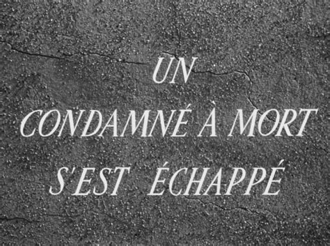 Movie Royal Un Condamné à Mort Sest échappé 神聖的自由