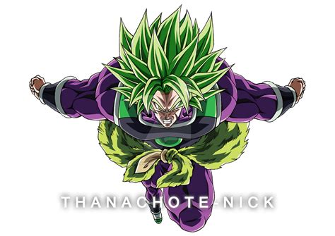 Broly Full Power Ssj Controlled Dbs Color 1 By Thanachote Nick On Deviantart Anime