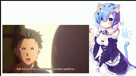 Re Zero Director Cut Sad Moment Of Rem Youtube