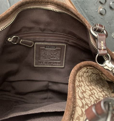 Coach Brown Signature Canvas And Leather Small Hobo Sho Gem