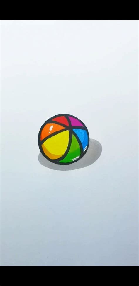 球简笔画大全涂色（漂亮15张） 简笔画图片大全