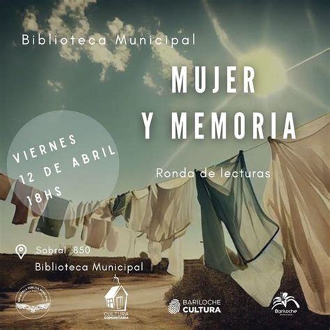 Cultura Bariloche Subsecretaria Municipal Mujer Y La Memoria