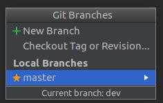Astuces de Dev Web n Git sous PHPStorm Gérer les branches
