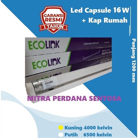 Jual Lampu Tl Led Set T Watt Watt W W Bare Batten Housing Rumah Lampu Mm
