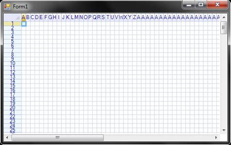 Free Net Spreadsheet Control Codeproject