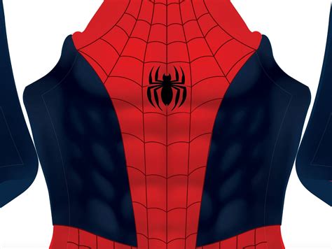 Ultimate Spider Man Digital Suit Pattern Etsy