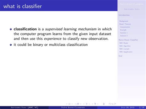 Naive Bayes Classifier Ppt