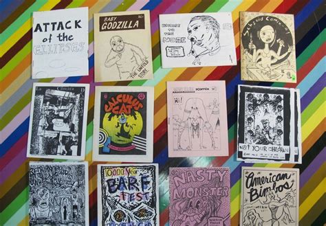 Vtg 1980s Mini Comic Mixed 8 Pagers Emerson Lewis Ryan Ratface 4665125622