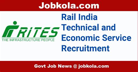 Rites Recruitment 2024 General Manager Electrical