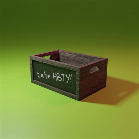 Crate R Blender