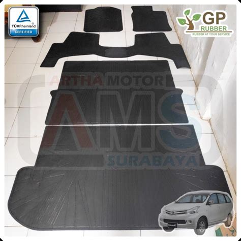 Jual Karpet Karet Lantai Mobil Toyota All New Avanza Set By GP Rubber Kota Surabaya ARTHA