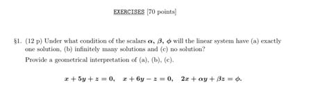 Solved Exercises 70 ﻿points §1 12 ﻿p ﻿under What