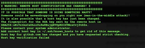 Huzeyfe Onal On Linkedin S Rsa Ssh Key Was Replaced This