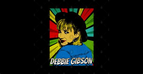 Debbie Gibson Pop Art Design Fan Art Debbie Gibson Magnet