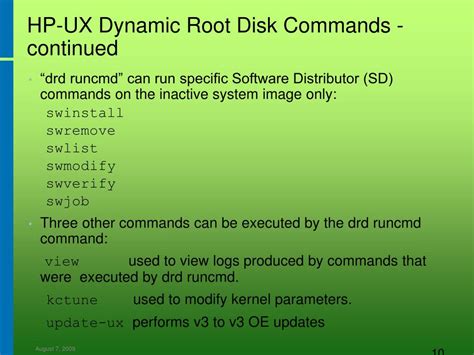 ppt hp ux dynamic root disk solaris live upgrade and aix multibos