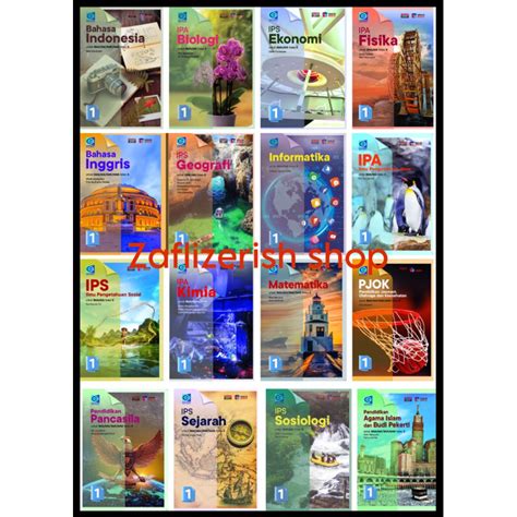 Jual Buku Paket Kelas X 10 SMA MA Kurikulum Merdeka Grafindo Shopee