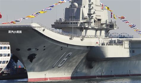 Chinese Liaoning Cv 16 Aircraft Carrier Returns To Dalian Port