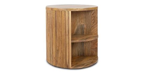 New In Living Poly And Bark Side Table Poly And Bark Furniture