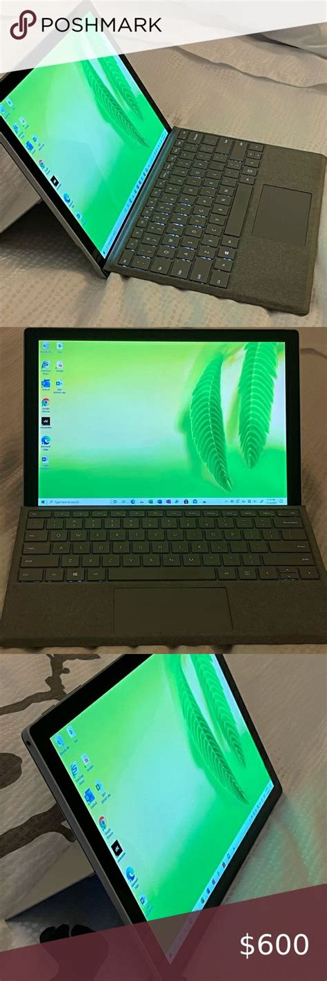 Microsoft Surface Pro 6 8th Gen Silver W Bluetooth Keyboard And Wireless Mouse Microsoft
