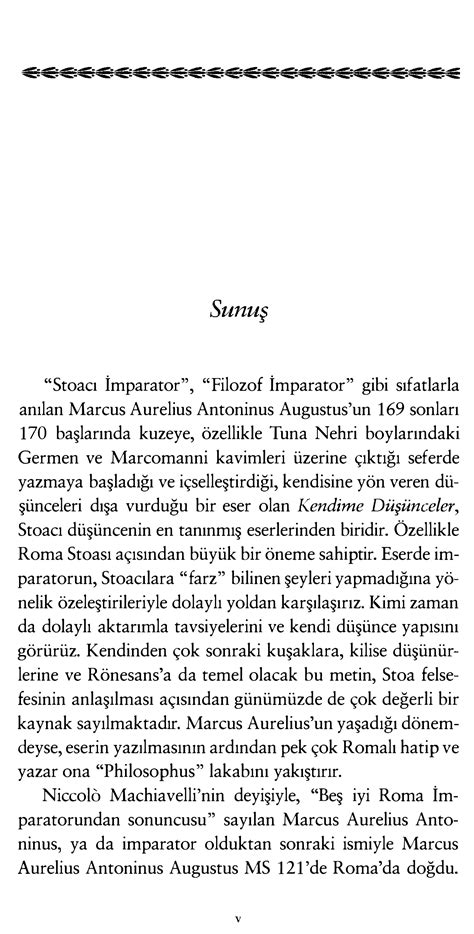 Kendime Düşünceler 4th Edition Marcus Aurelius Pdf