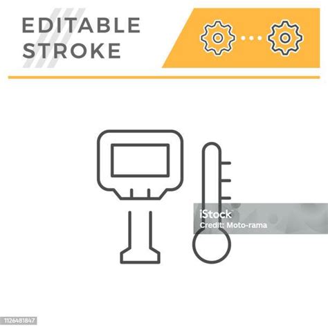 熱像儀線圖示向量圖形及更多建築業圖片 建築業 熱影像 修理 Istock