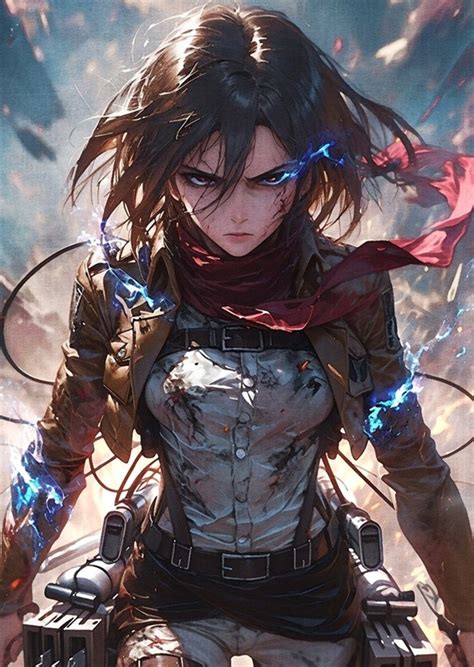 Mikasa 2025 Kadın Savaşçı Savaşçılar Kadın