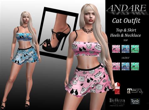 Second Life Marketplace Andare Cat Outfit